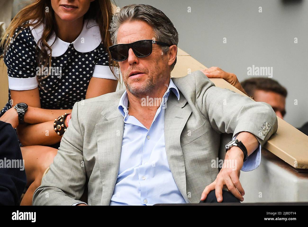 Paris, France - 05/06/2022, Hugh GRANT during the Day fifteen of Roland ...