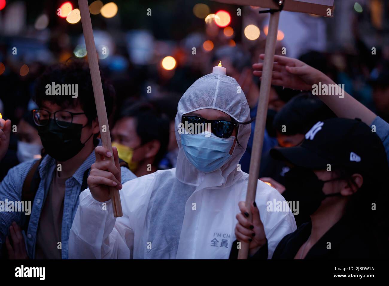 Personal protective equipment for rally hi-res stock photography and ...