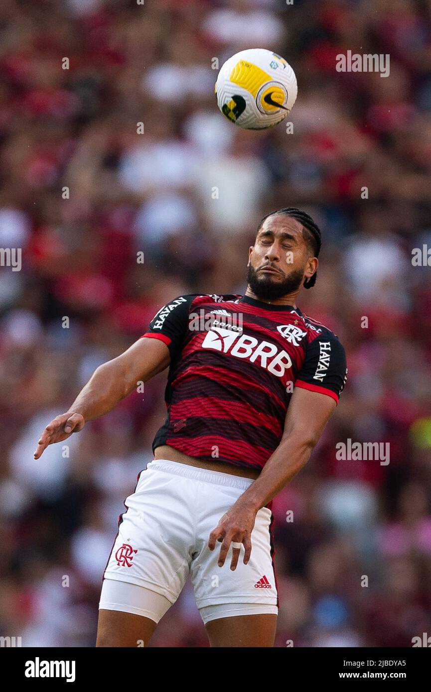 Janeiro, Brazil. June 05, 2022, Pablo of Flamengo during the match ...