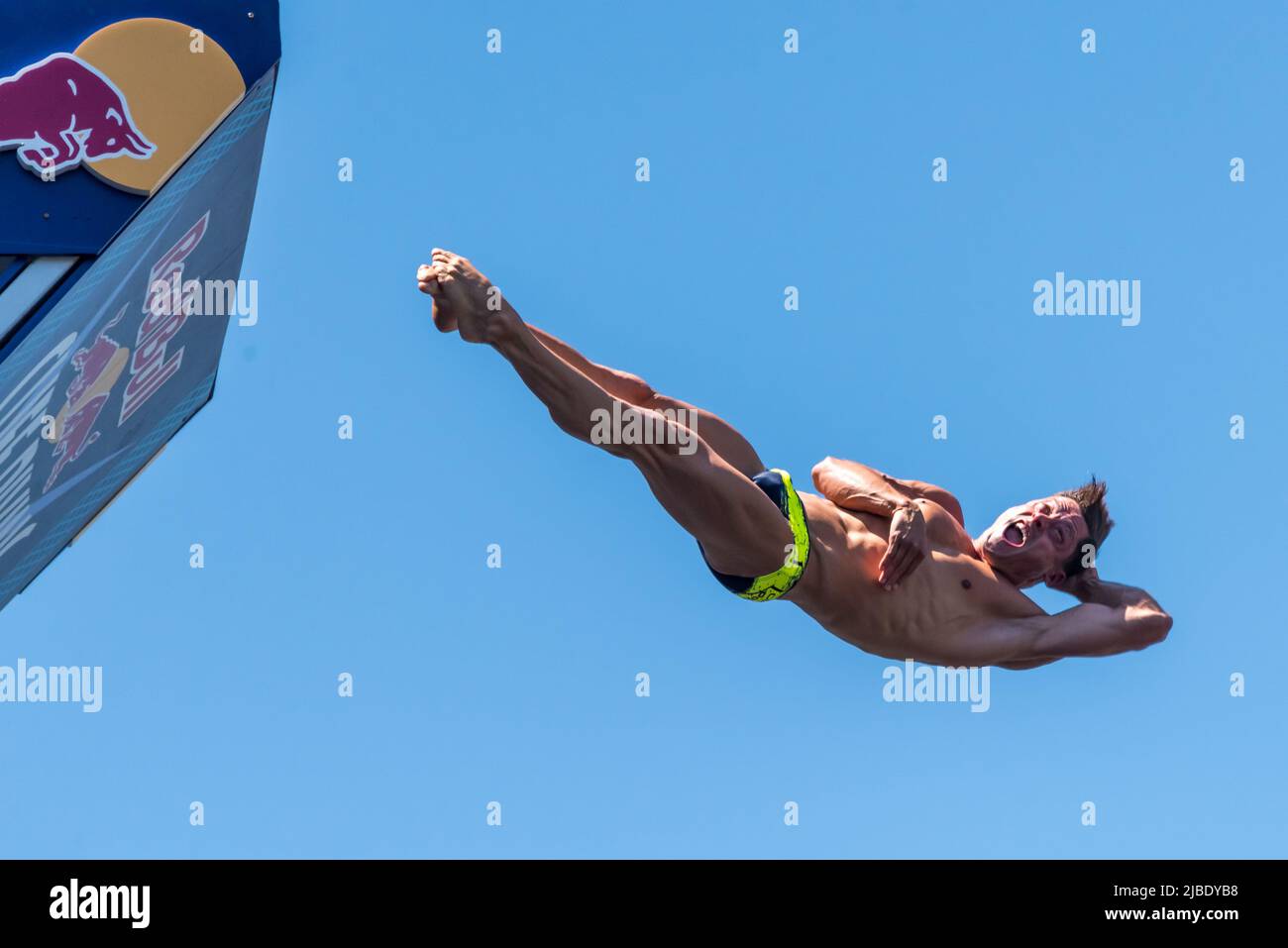 Red Bull Cliff Diving Competition World Series season opener at the ...