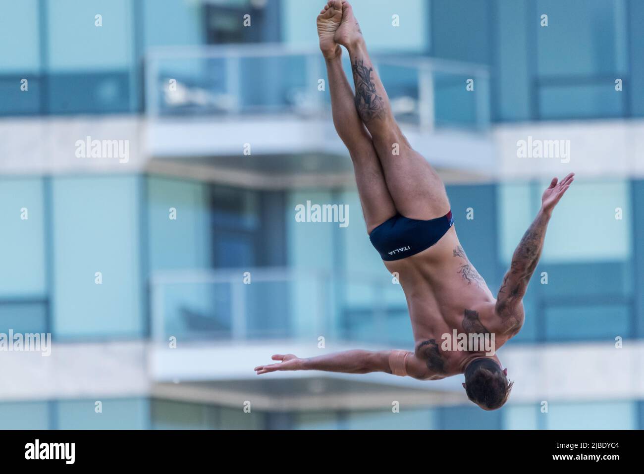 Red Bull Cliff Diving Competition World Series season opener at the ...