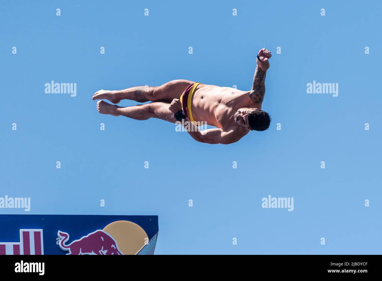 Red Bull Cliff Diving Competition World Series season opener at the ...