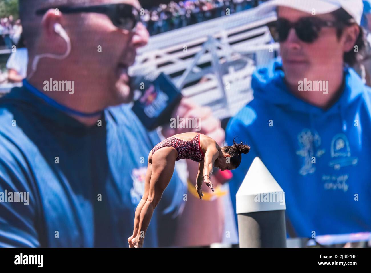 Red Bull Cliff Diving Competition World Series season opener at the ...