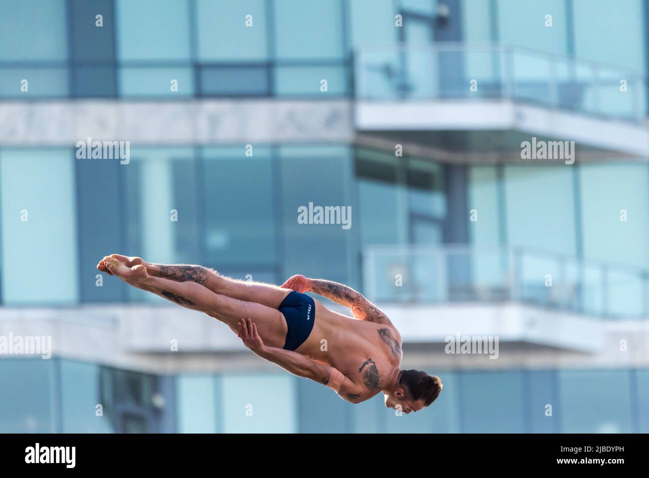 Red Bull Cliff Diving Competition World Series season opener at the ...