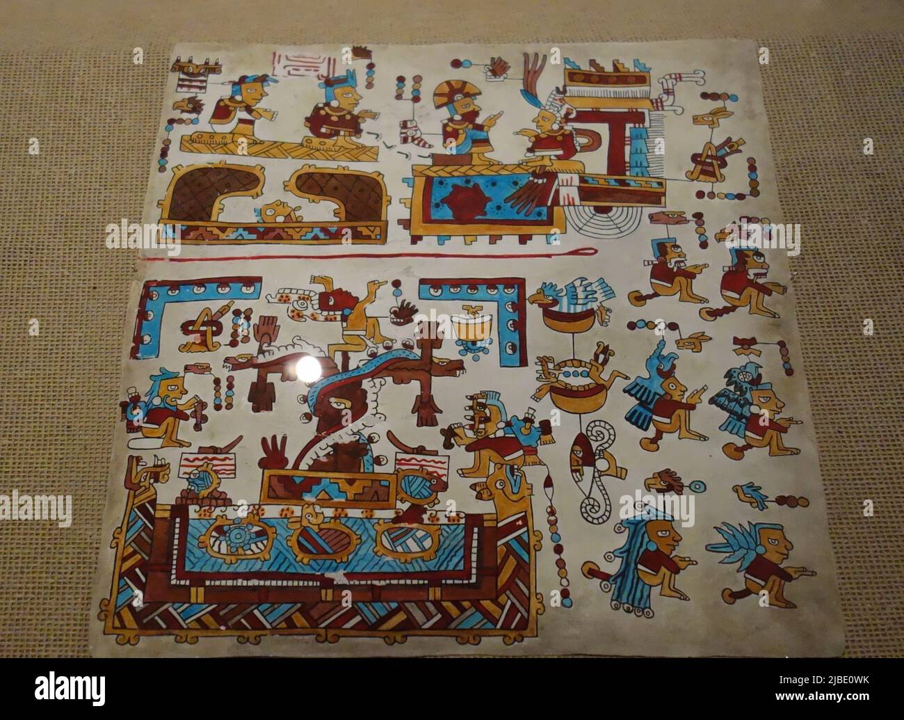 Page 2 of Selden Codex. Mixteca Codex. Images of Mexico Prehispanic ...