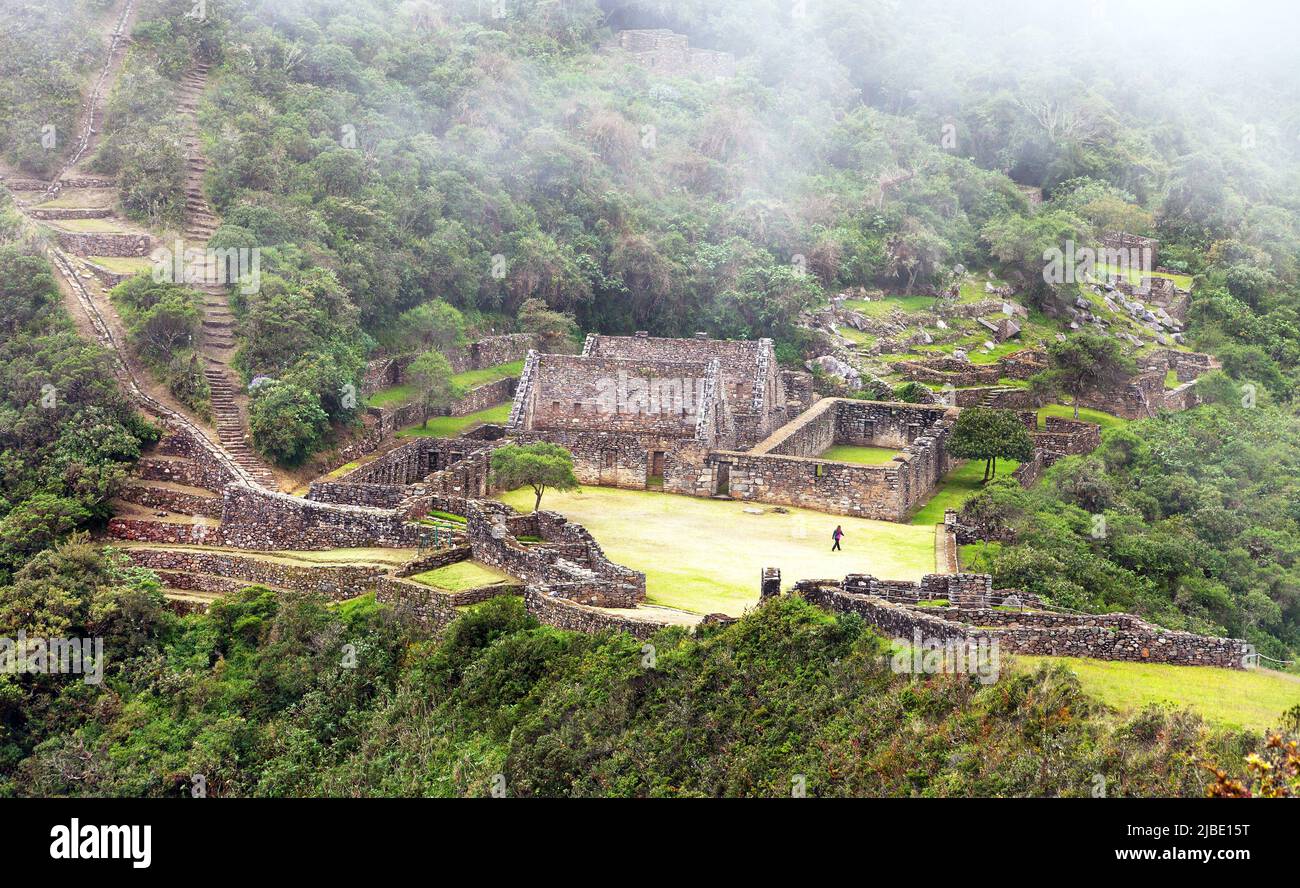 Choquequirao, one of the best Inca ruins in Peru. Choquequirao Inca ...