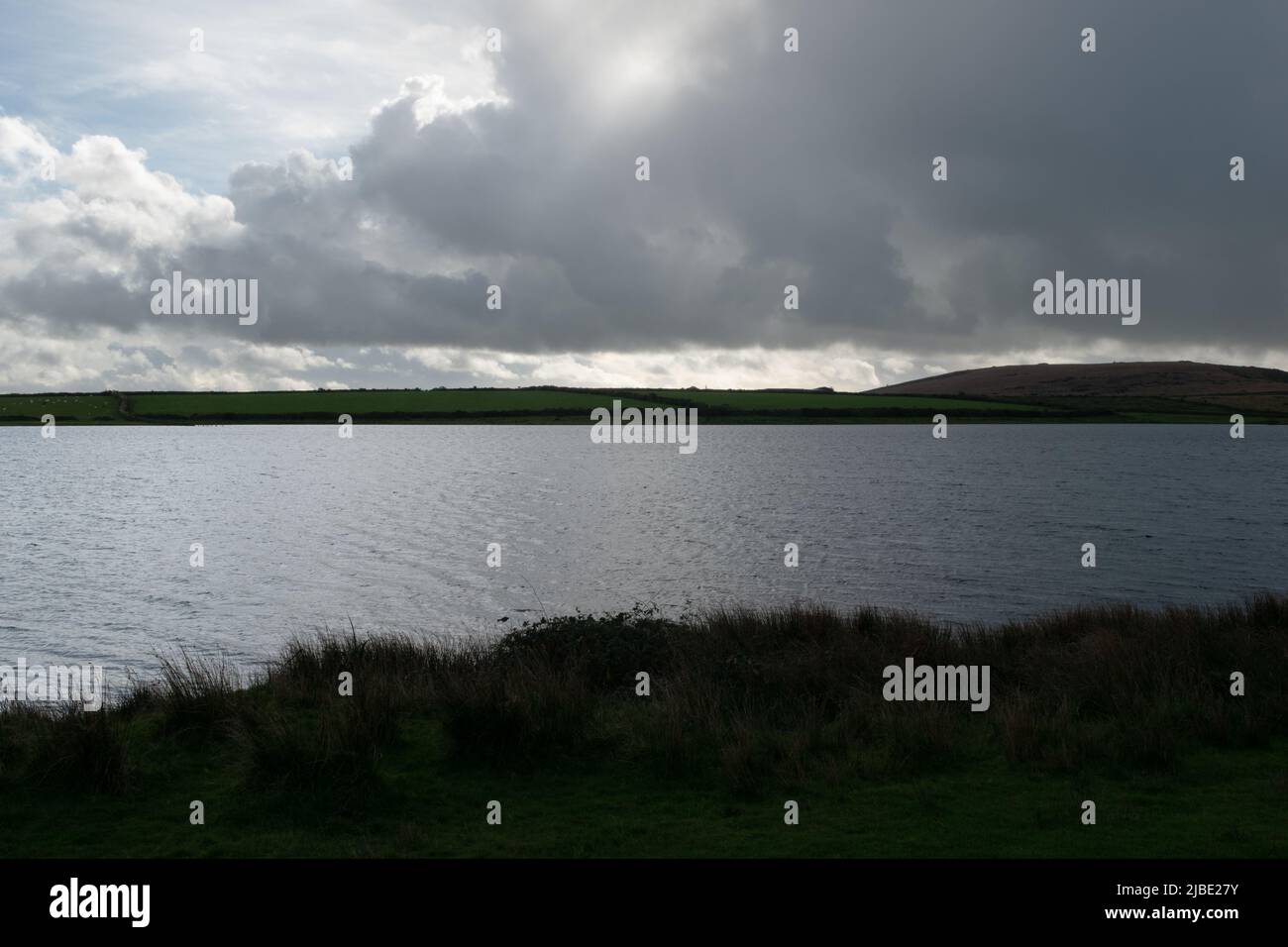 Dozmary Pool, Bolventor, Cornwall, England, UK Stock Photo - Alamy