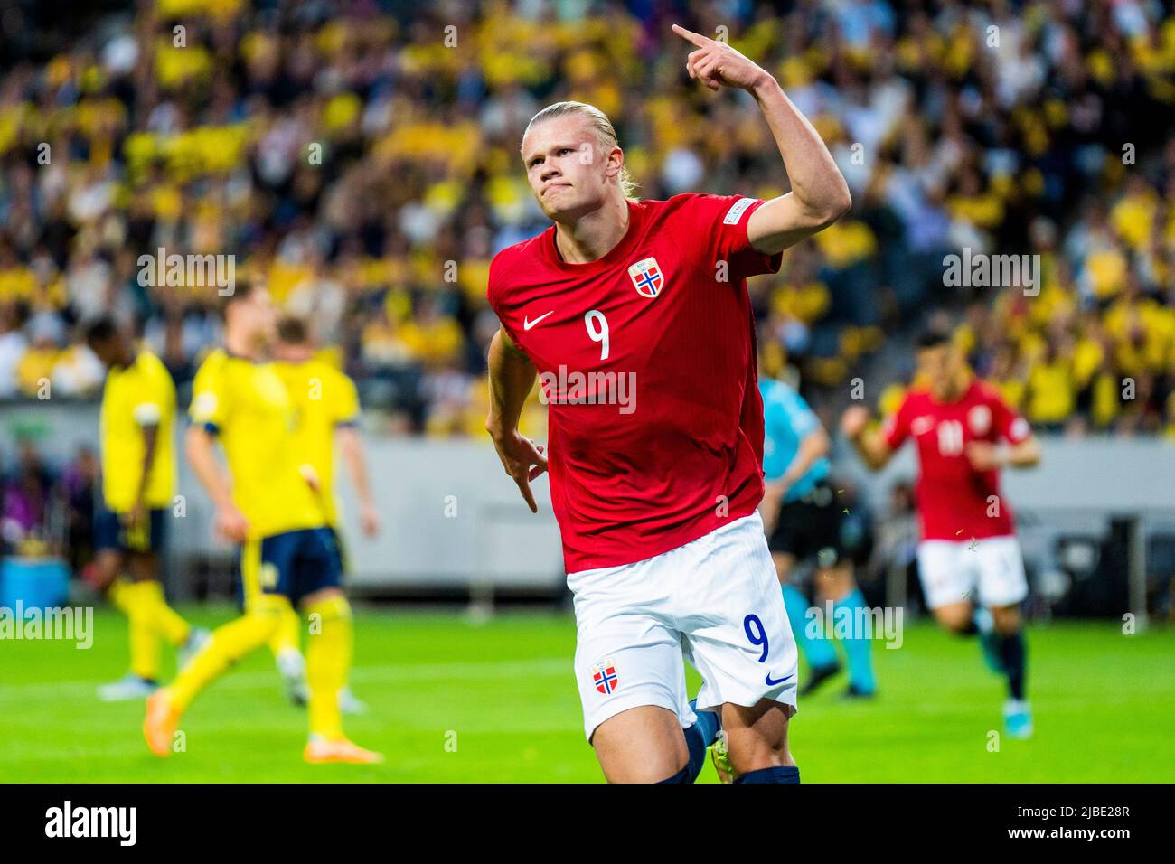 Erling Haaland Norway Goal Hi res Stock Photography And Images Alamy
