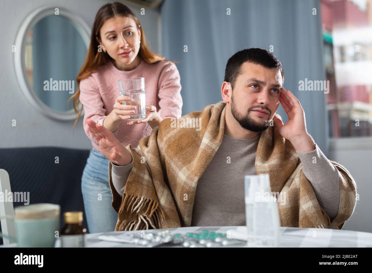 Refusing help hi-res stock photography and images - Alamy