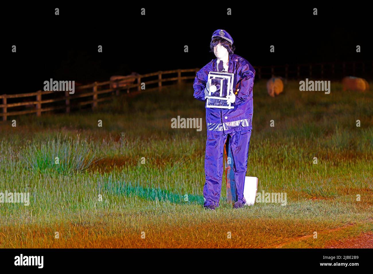 Scarecrow police man hi-res stock photography and images - Alamy