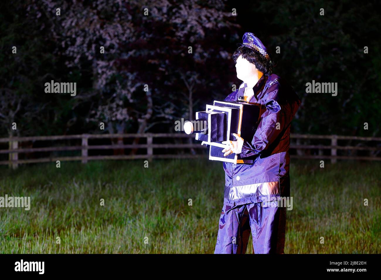 Goathland scarecrow festival hi-res stock photography and images - Alamy