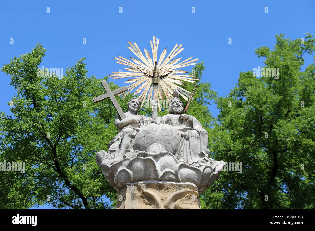 Monument of the Holy Trinity at Subotica in Serbia Stock Photo - Alamy