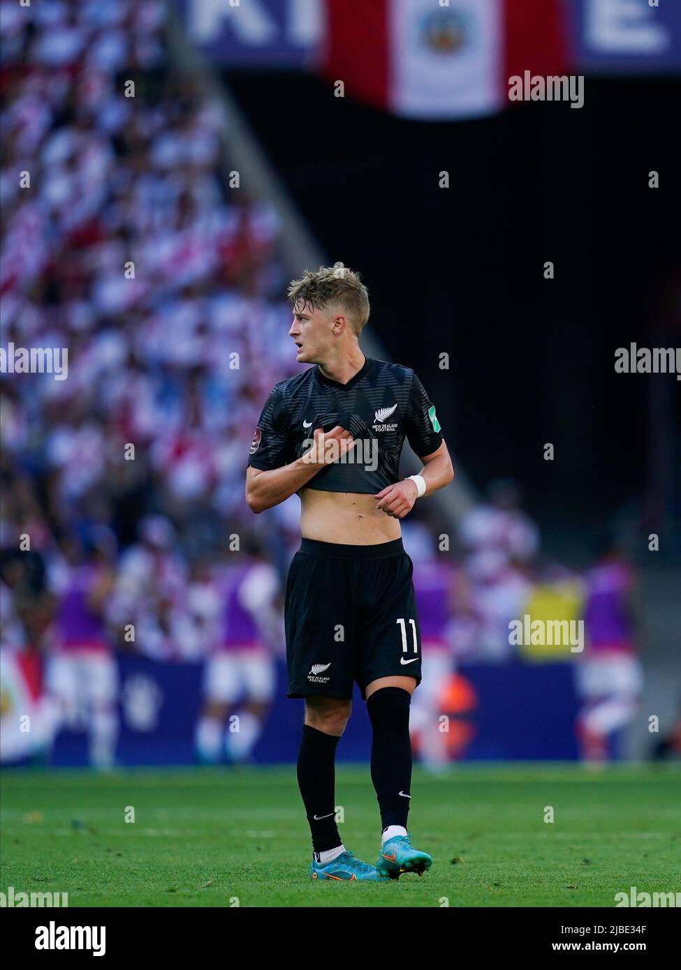 Barcelona, Spain. June 5, 2022, Alex Greive of New Zealand during the ...