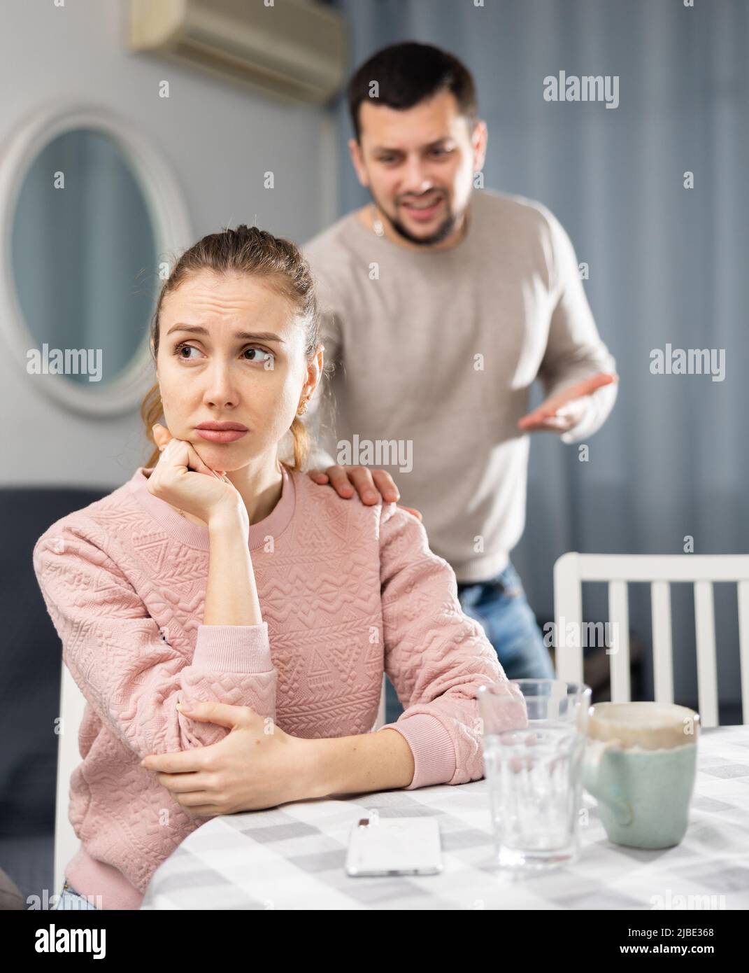 Quarreling women hi-res stock photography and images - Alamy