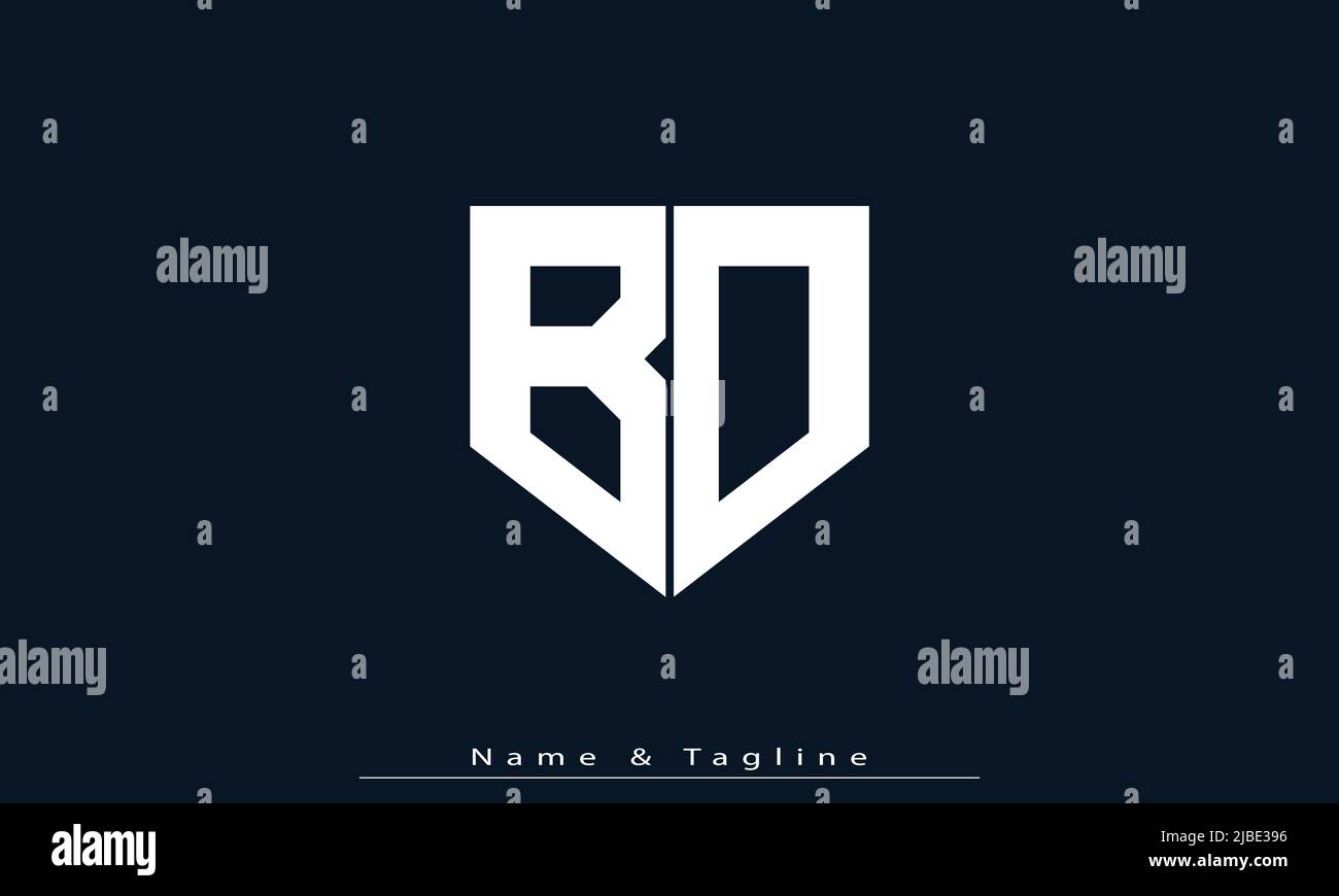 Alphabet letters Initials Monogram logo BO, OB Stock Vector Image & Art ...