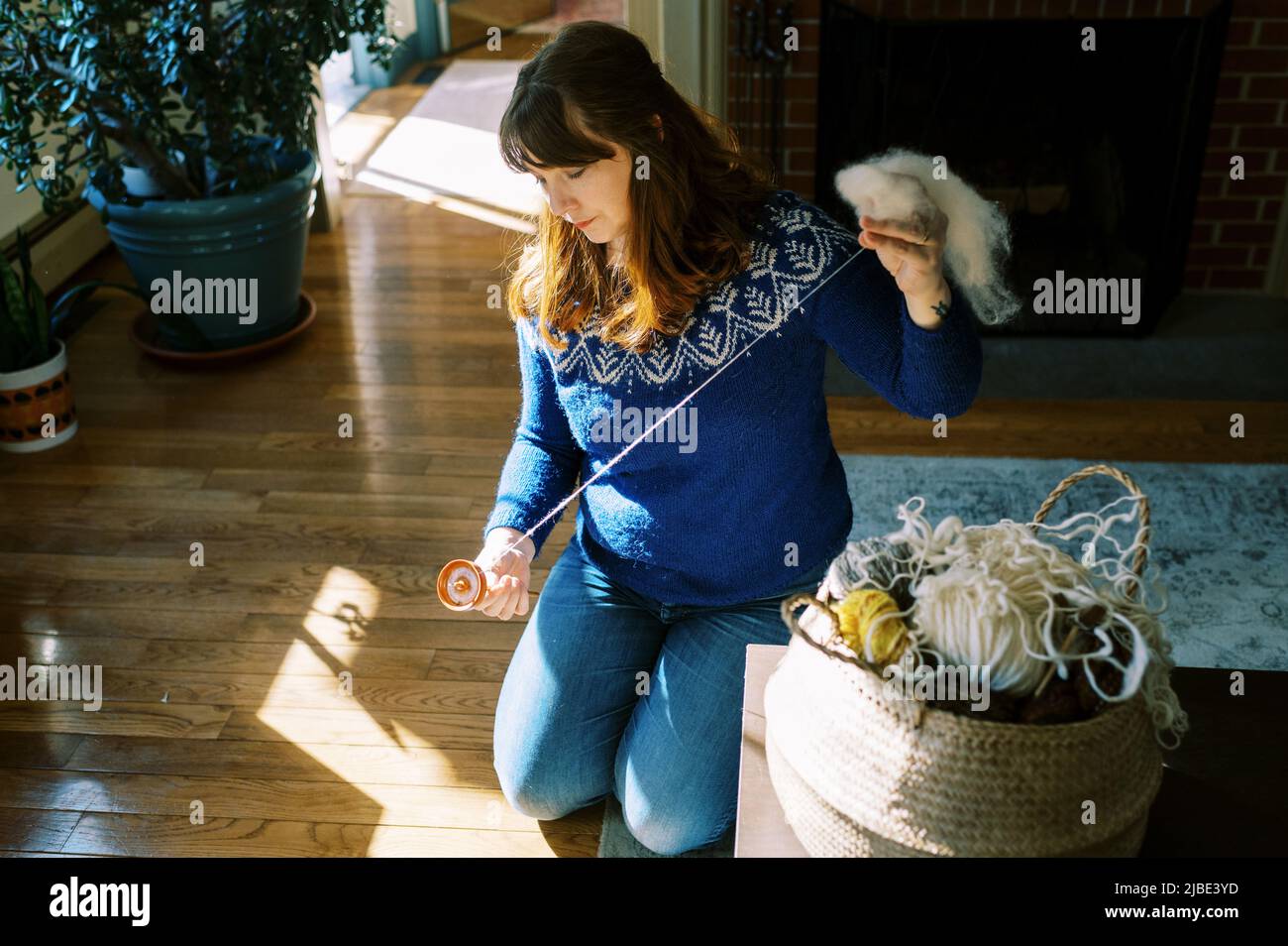 Spindle fiber hi-res stock photography and images - Alamy