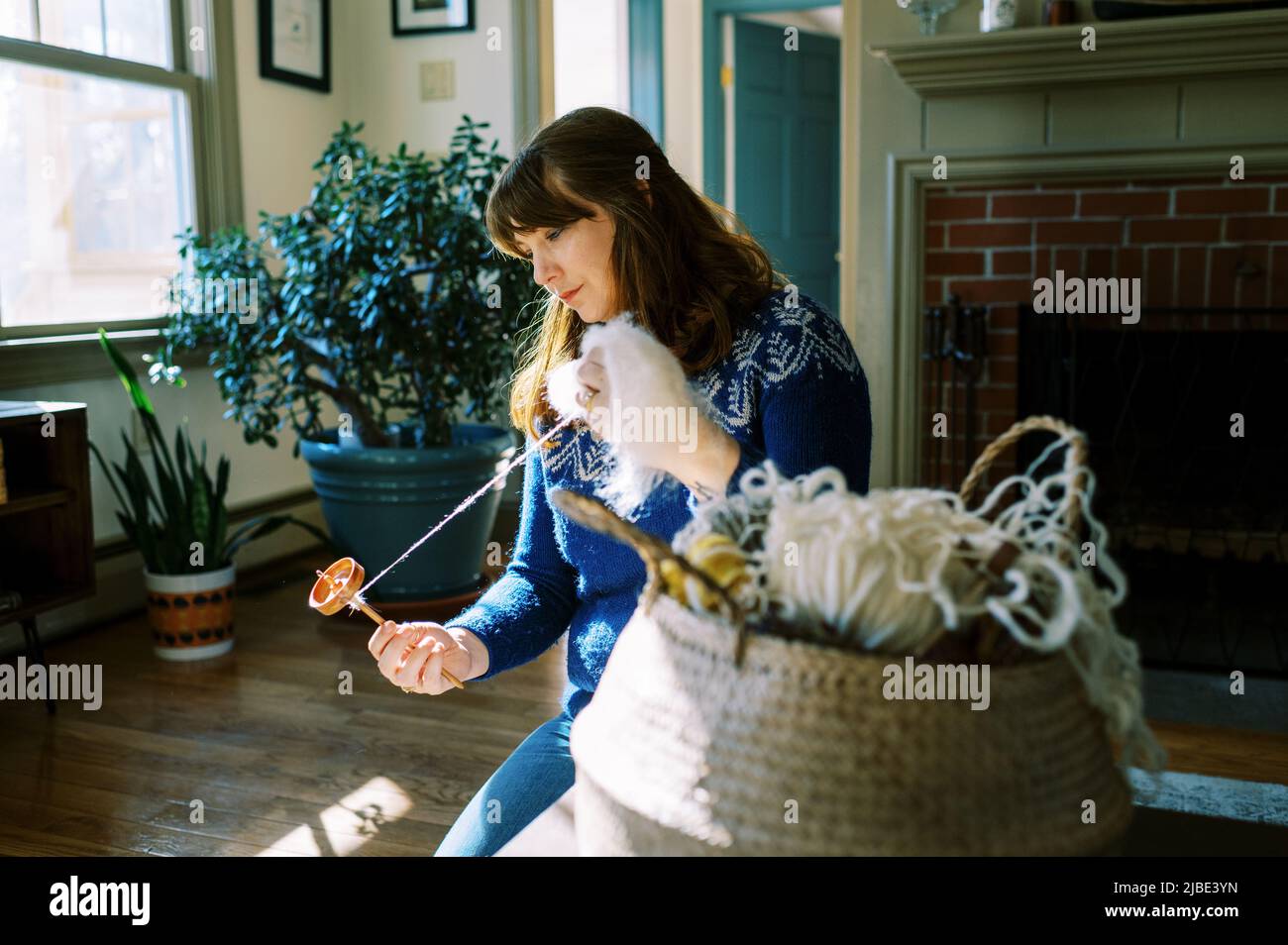 Spindle fiber hi-res stock photography and images - Alamy