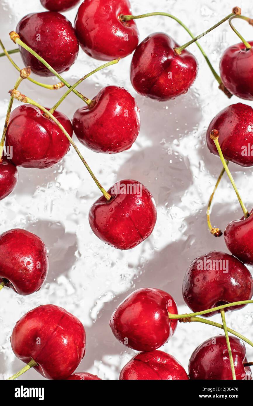 Red Cherry Fruit Wallpaper