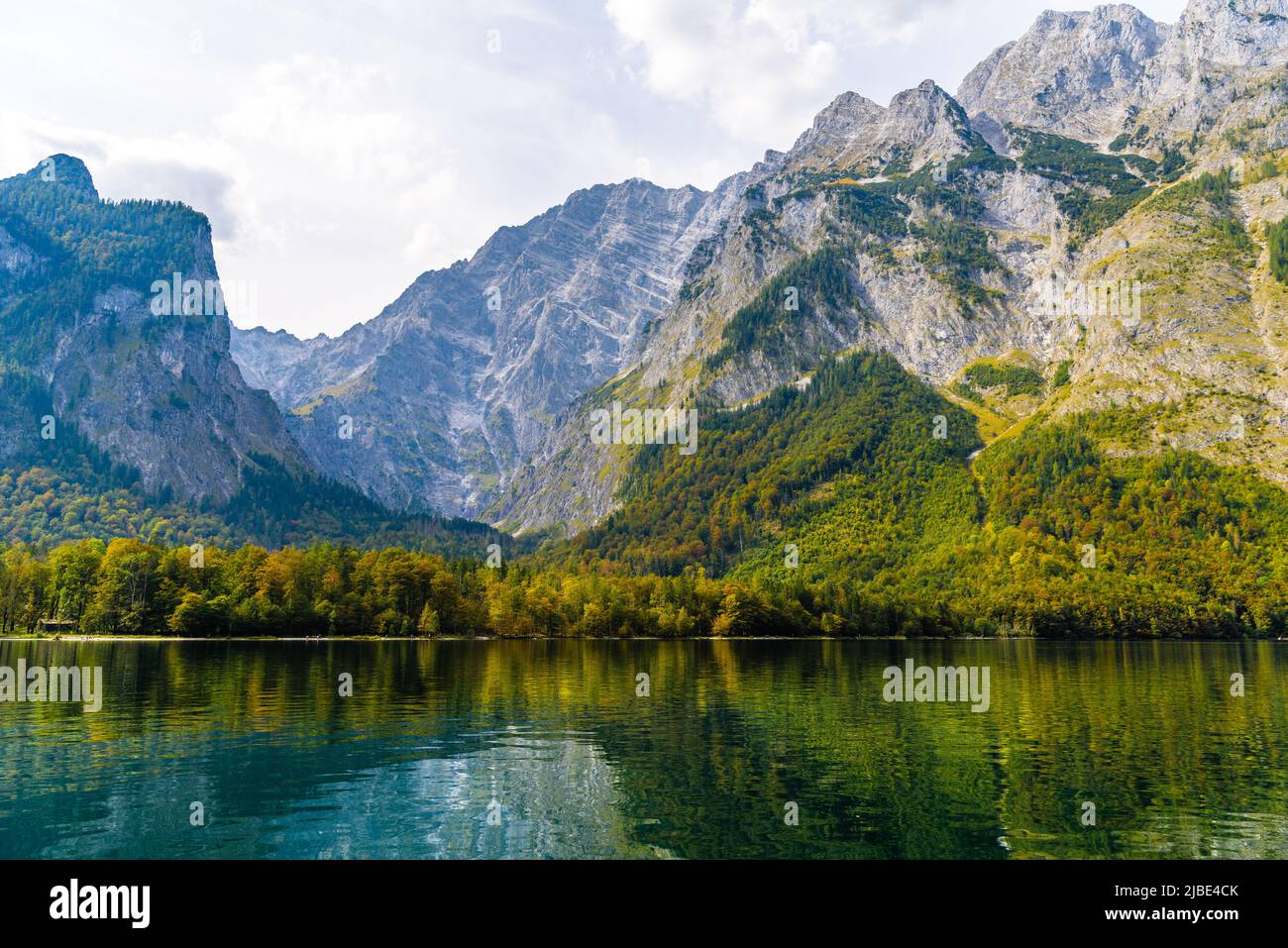 Schoenau am Koenigssee, Konigsee, Bavaria, Germany Stock Photo - Alamy