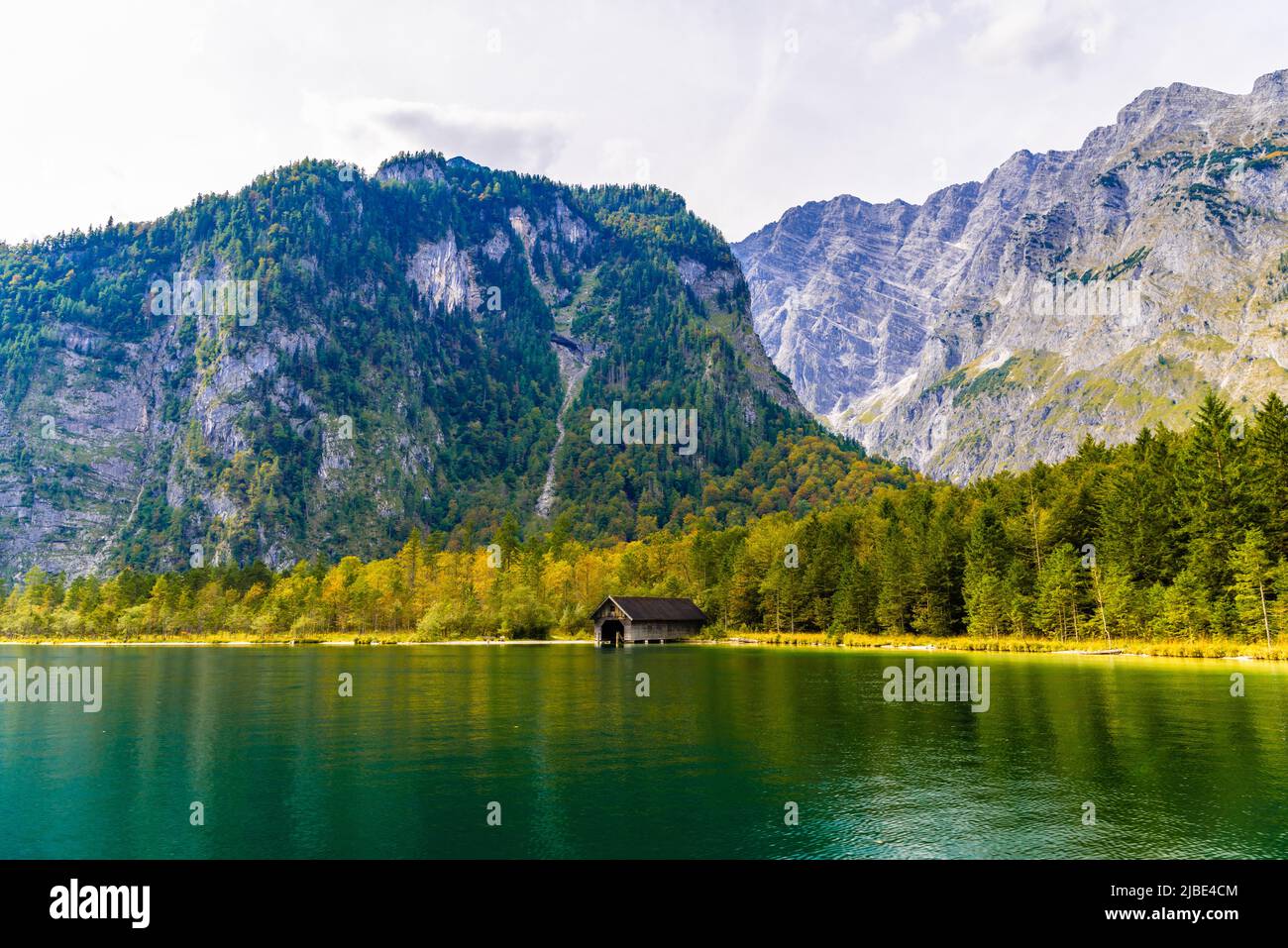 Schoenau am Koenigssee, Konigsee, Bavaria, Germany Stock Photo - Alamy