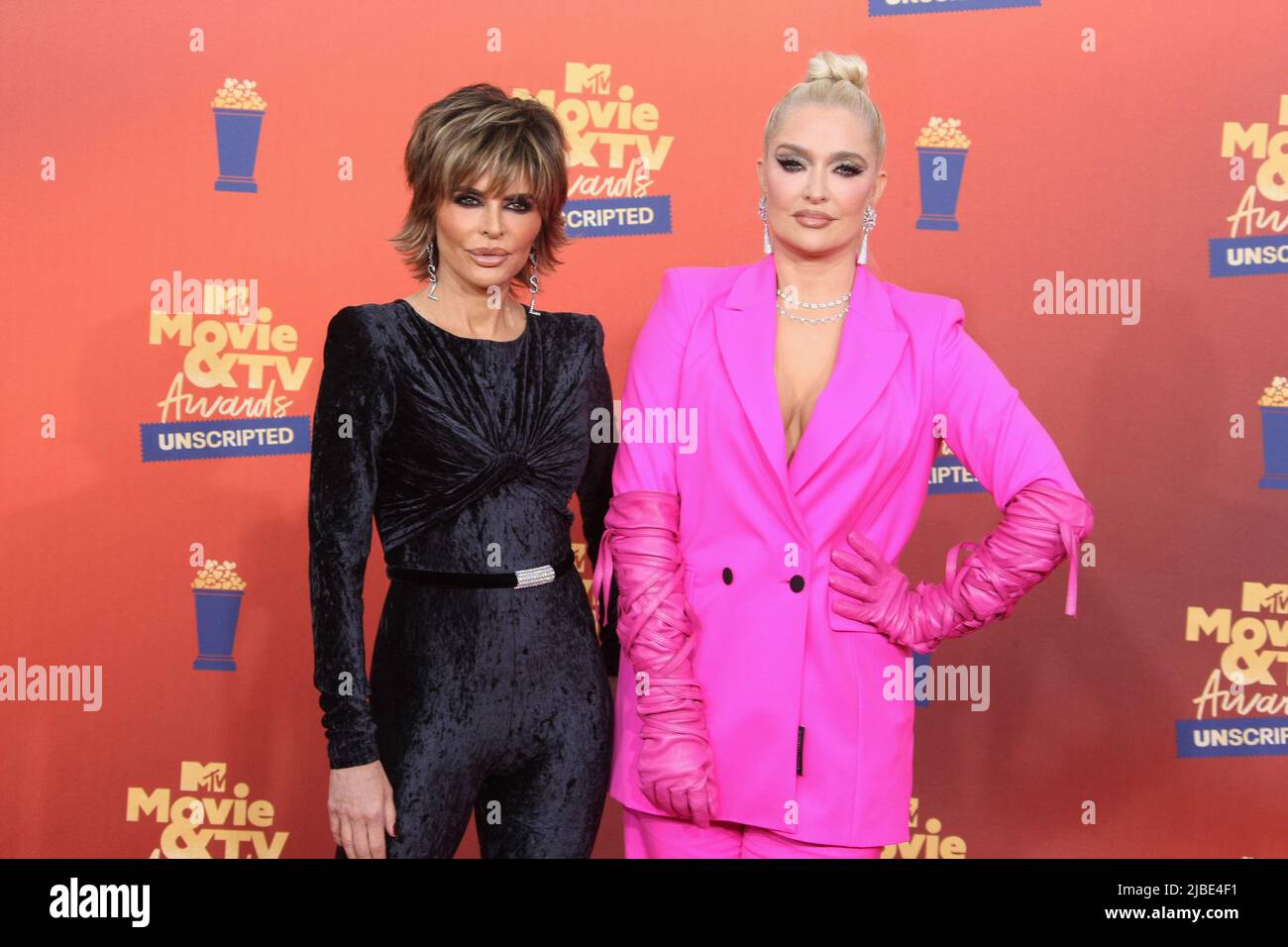 Lisa Rinna, Erika Jayne attends the 2022 MTV MOVIE & TV AWARDS ...