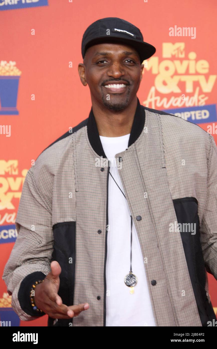 J. Ivy attends the 2022 MTV MOVIE & TV AWARDS: UNSCRIPTED at Barker ...