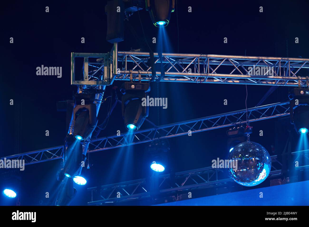 light truss above the stage with dynamic controllable light Stock Photo ... light truss above the stage with dynamic controllable light Stock Photo ...