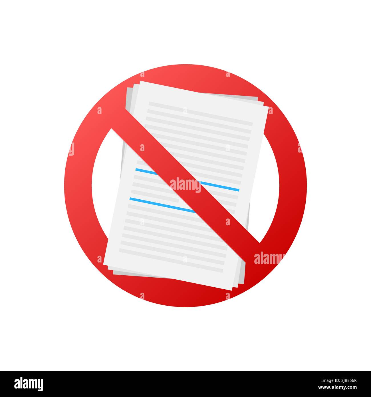 Red cross on page Stock Vector Images - Alamy