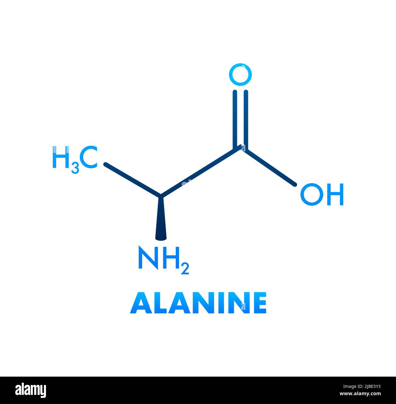 Alanine formula, great design for any purposes. Alanine formula Stock ...