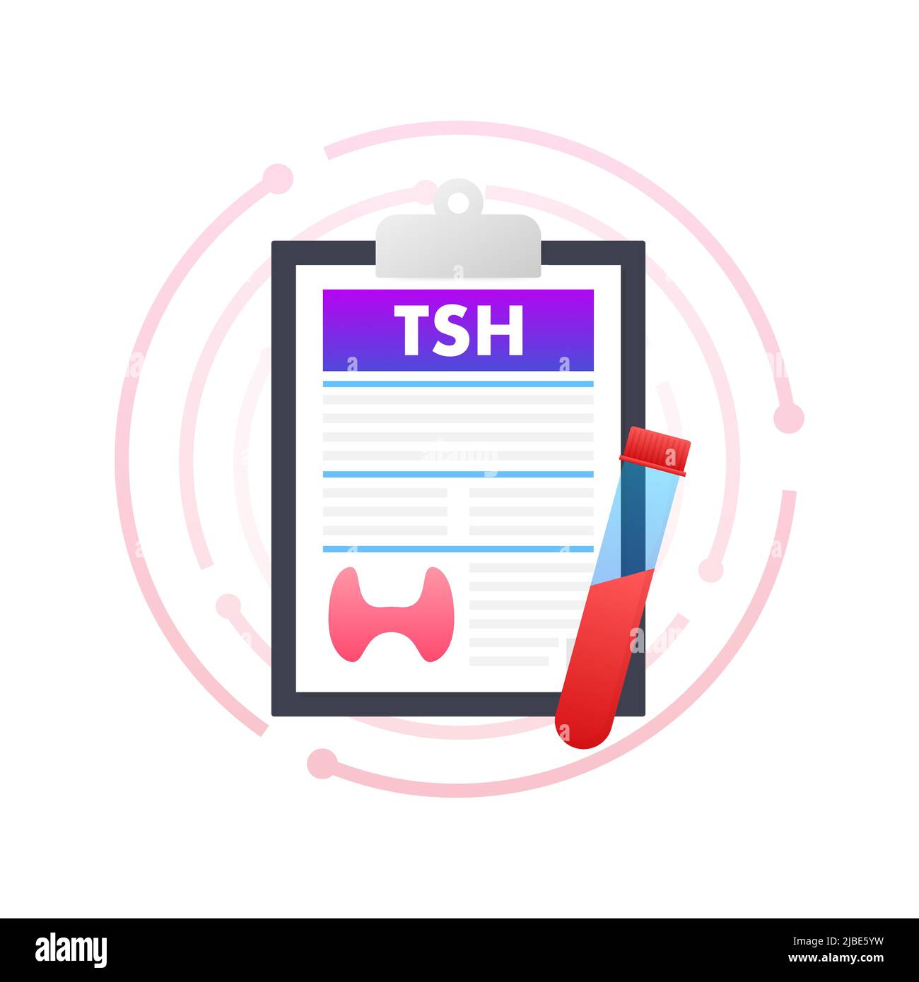Anatomy of the thyroid gland, Thyroid of a human. Infographic for ...