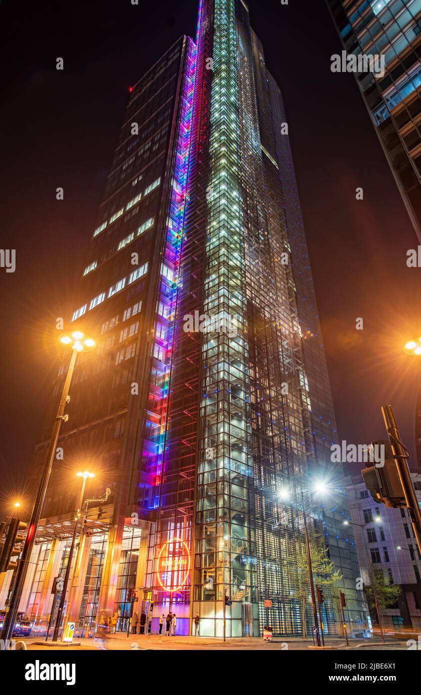 110 Bishopsgate (Heron Tower Stock Photo - Alamy