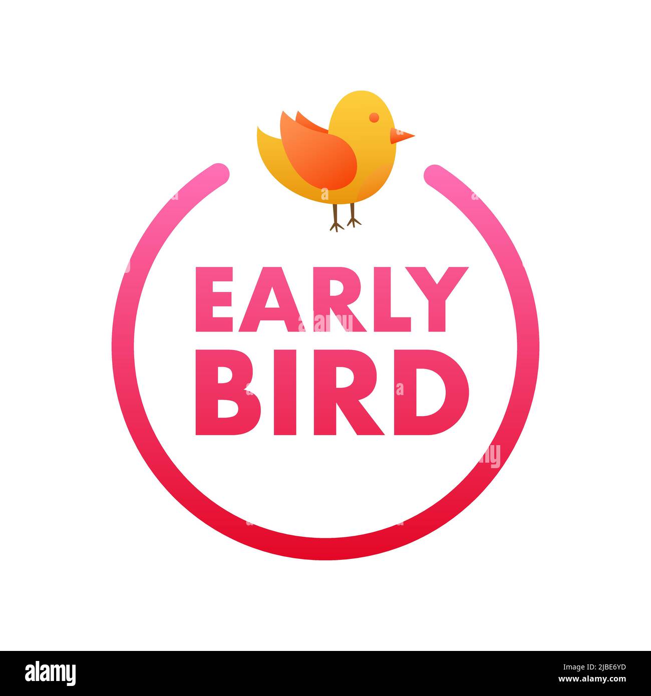 Early Bird Special discount sale. Discount offer price sign. Modern ...
