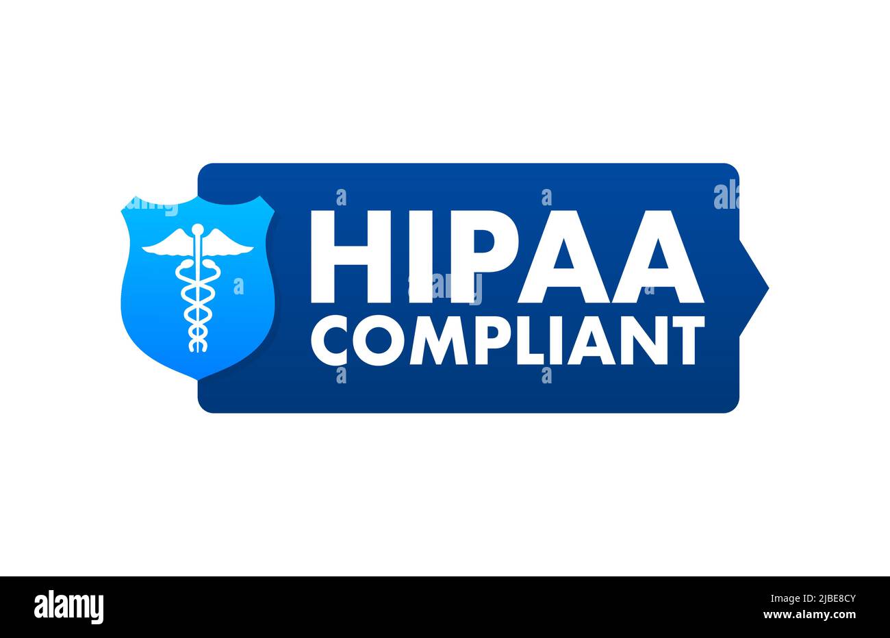 Hipaa compliant. Checkmark icon. Vector design. Logo symbol. Vector ...