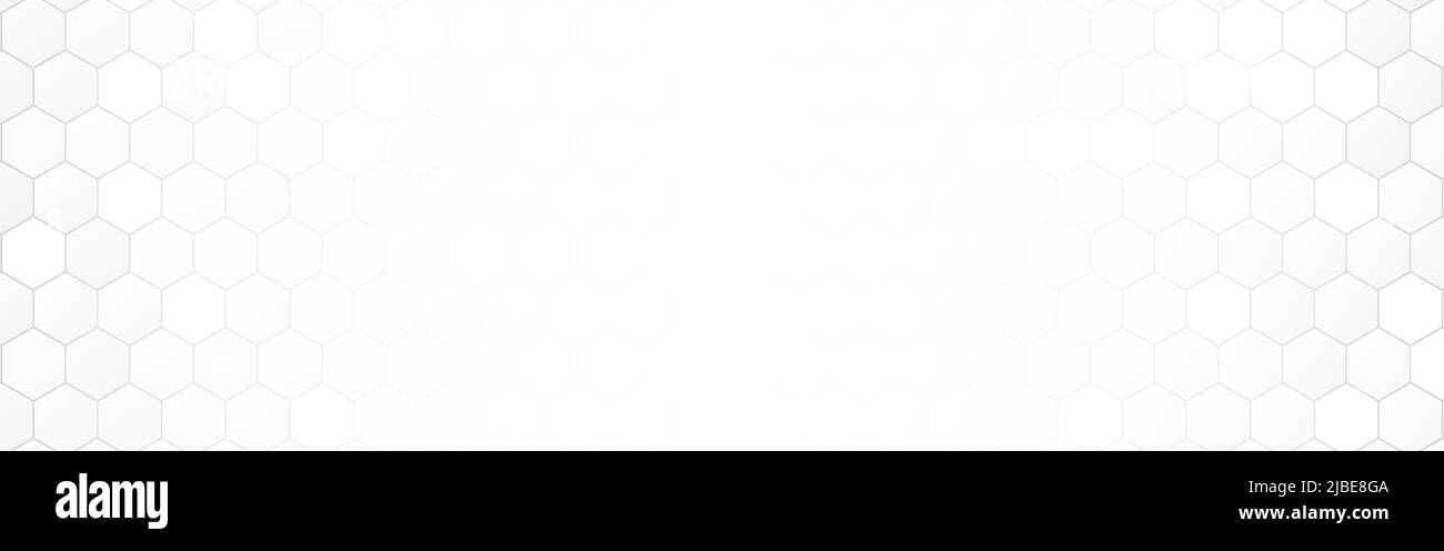 Hexagon white background. Light website template. Abstract modern ...