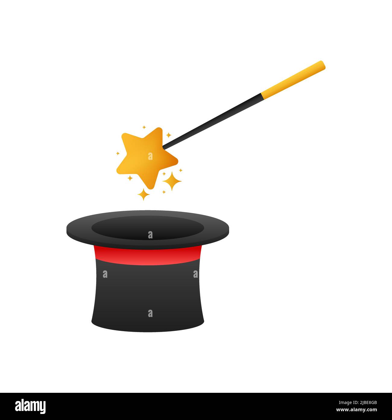 Flat golden illustration on transparent background. Realistic light ...