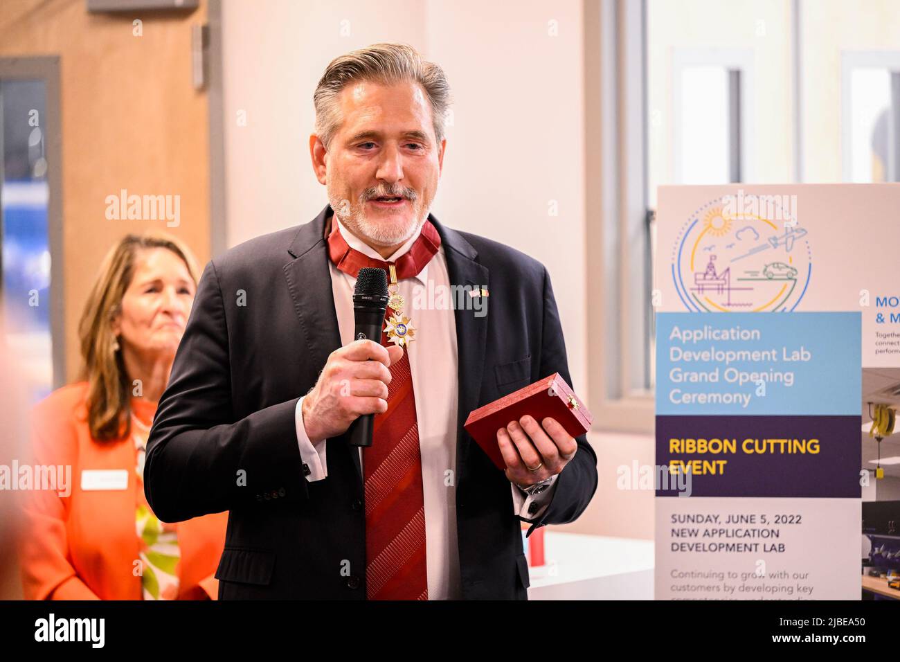 Atlanta. US, 05 June 2022, Solvay President of growth initiatives ...