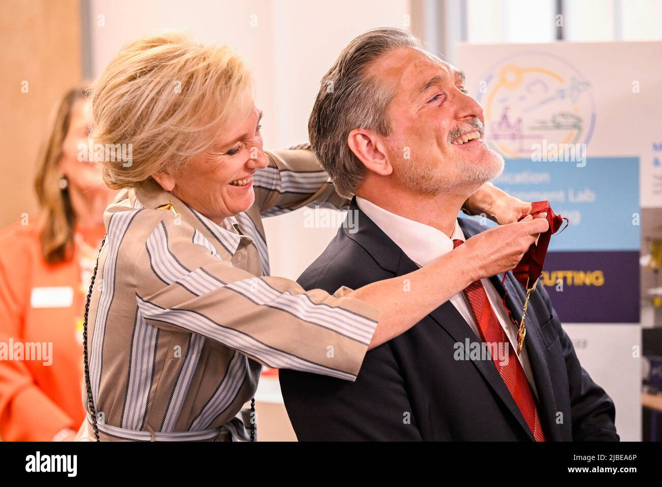 Atlanta. US, 05 June 2022, Princess Astrid of Belgium and Solvay ...