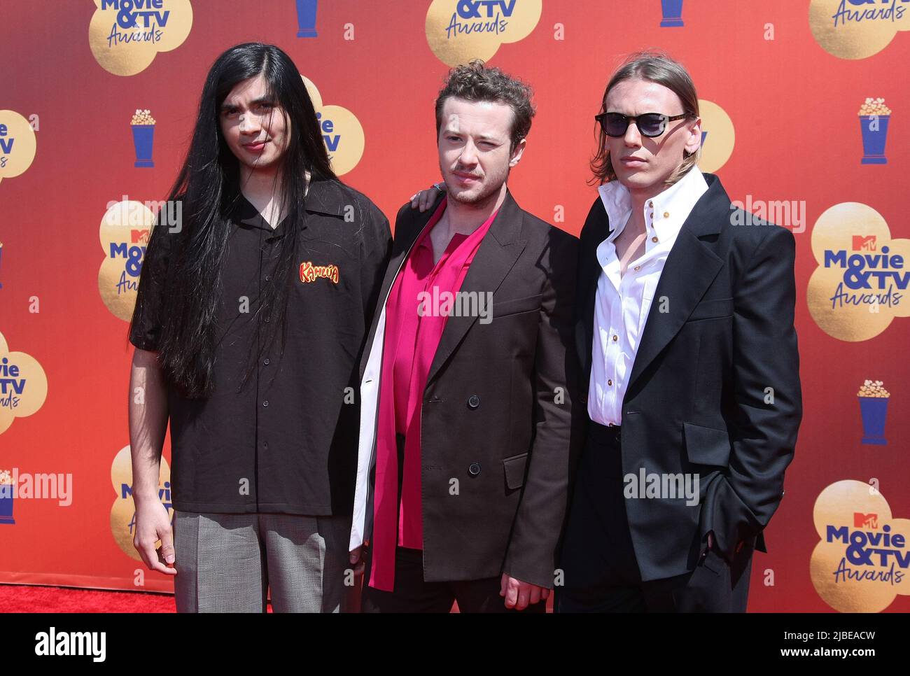 Santa Monica, USA. 05th June, 2022. Joseph Quinn, Jamie Campbell Bower ...