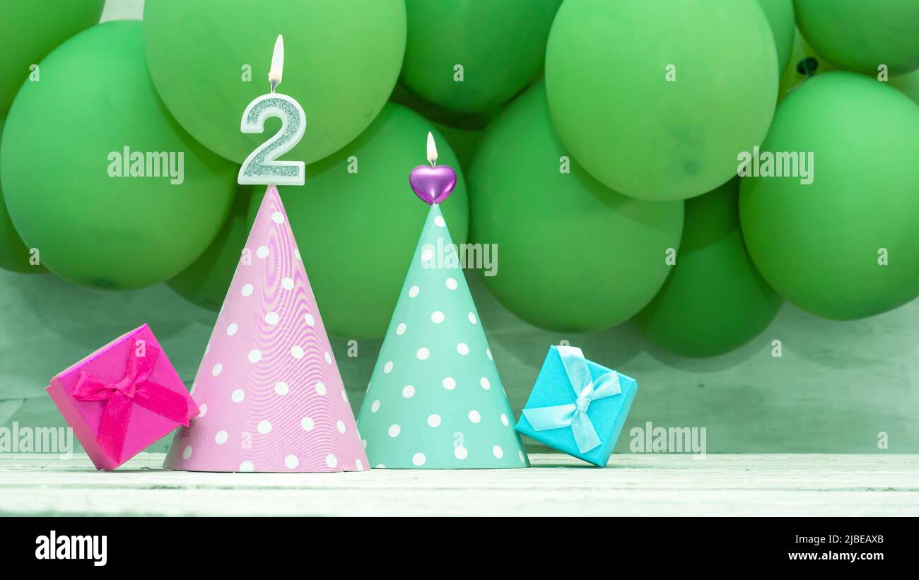 Birthday number, a beautiful card with balloons and numbers from ...