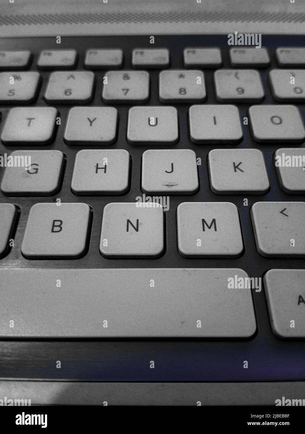 Computer update concept on keyboard button Stock Photo - Alamy