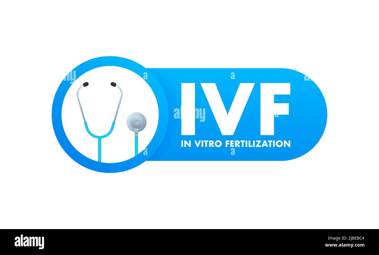 In vitro fertilization. Ivf treatment. Vector illustration Stock Vector ...