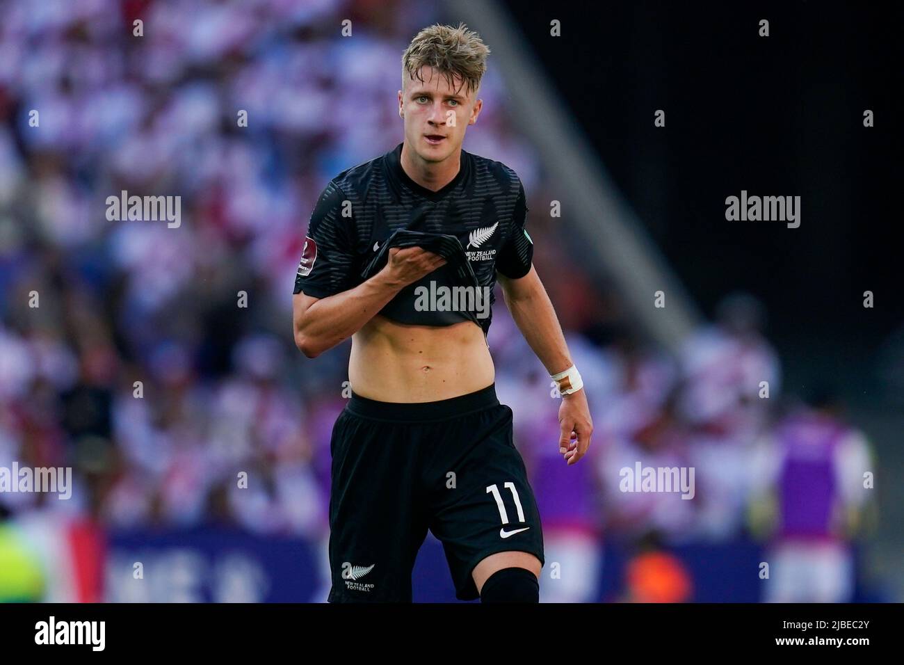 Barcelona, Spain. June 5, 2022, Alex Greive of New Zealand during the ...