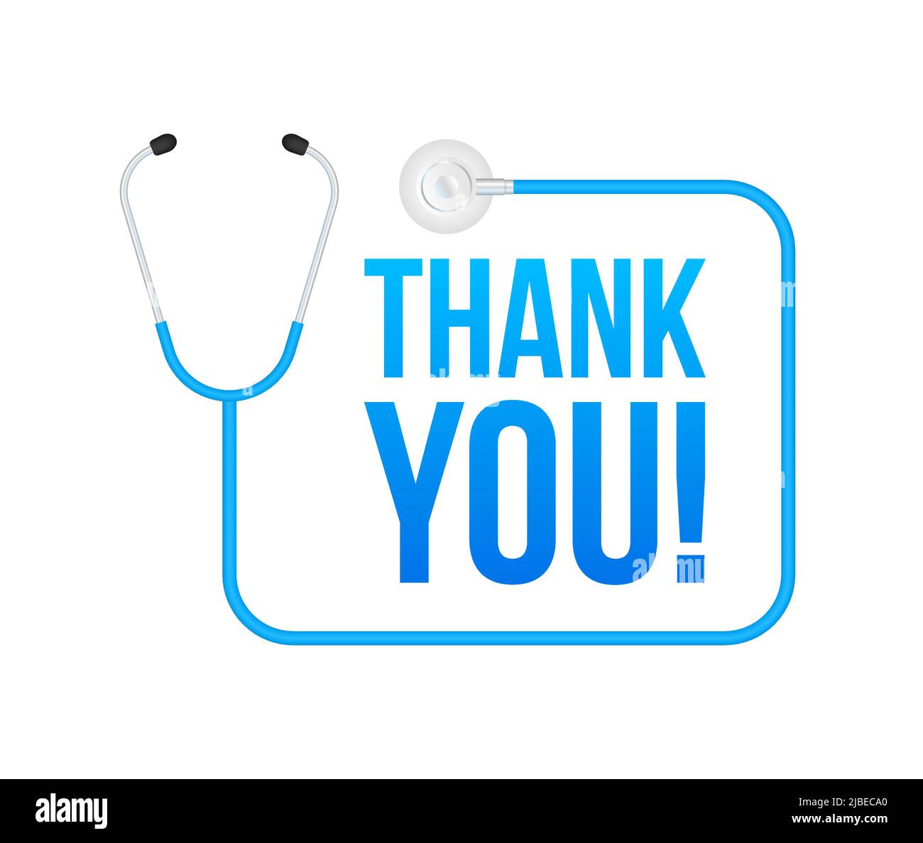 Medical banner text thank Cut Out Stock Images & Pictures - Alamy