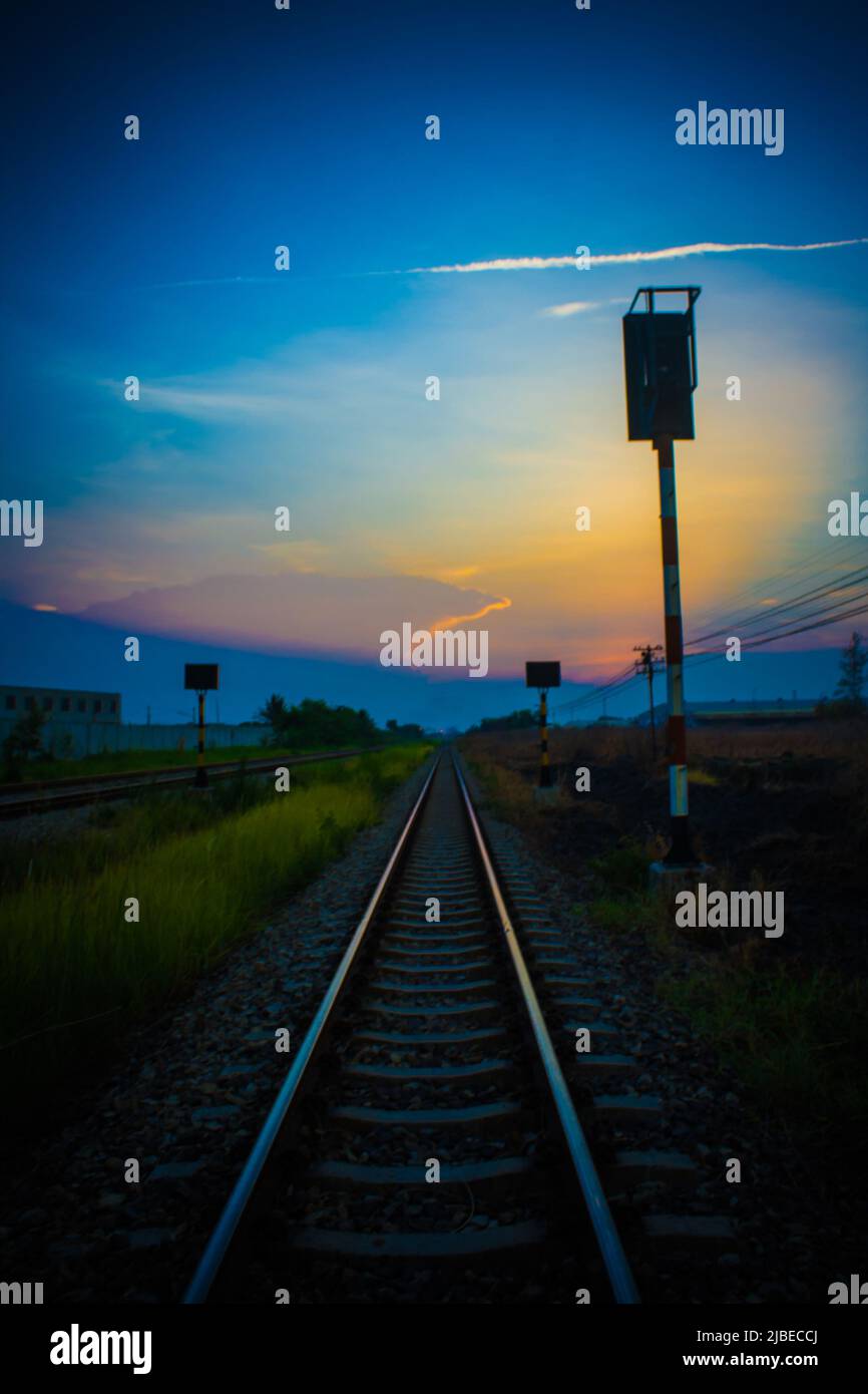 Beautiful railway hi-res stock photography and images - Alamy