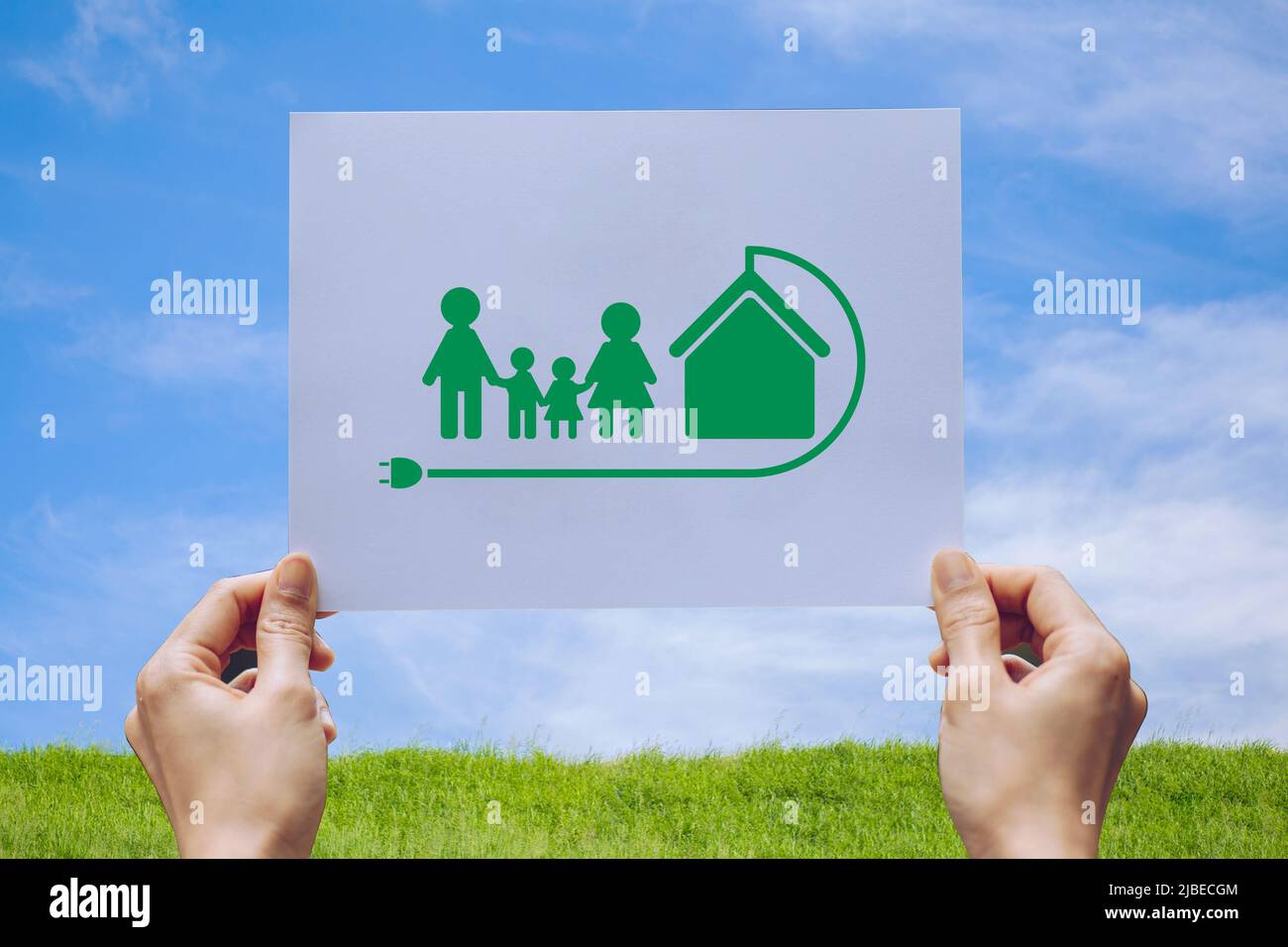 save world ecology concept environmental conservation with hands ...