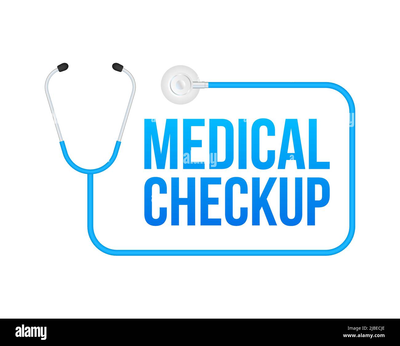 Medical checkup. Icon for report design. Vector illustration Stock ...