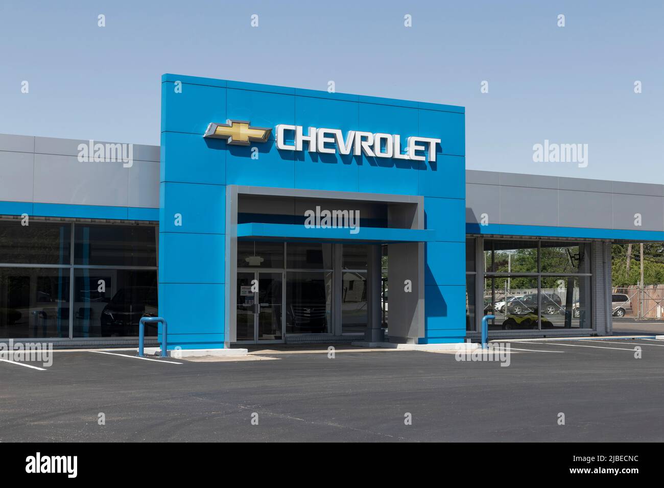 Marion Circa June 2022 Chevrolet Car And Suv Dealership Chevy Is A