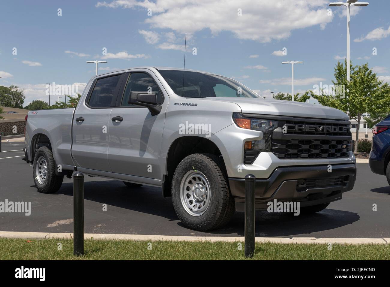 Indianapolis - Circa June 2022: Chevrolet Silverado display. Chevy ...