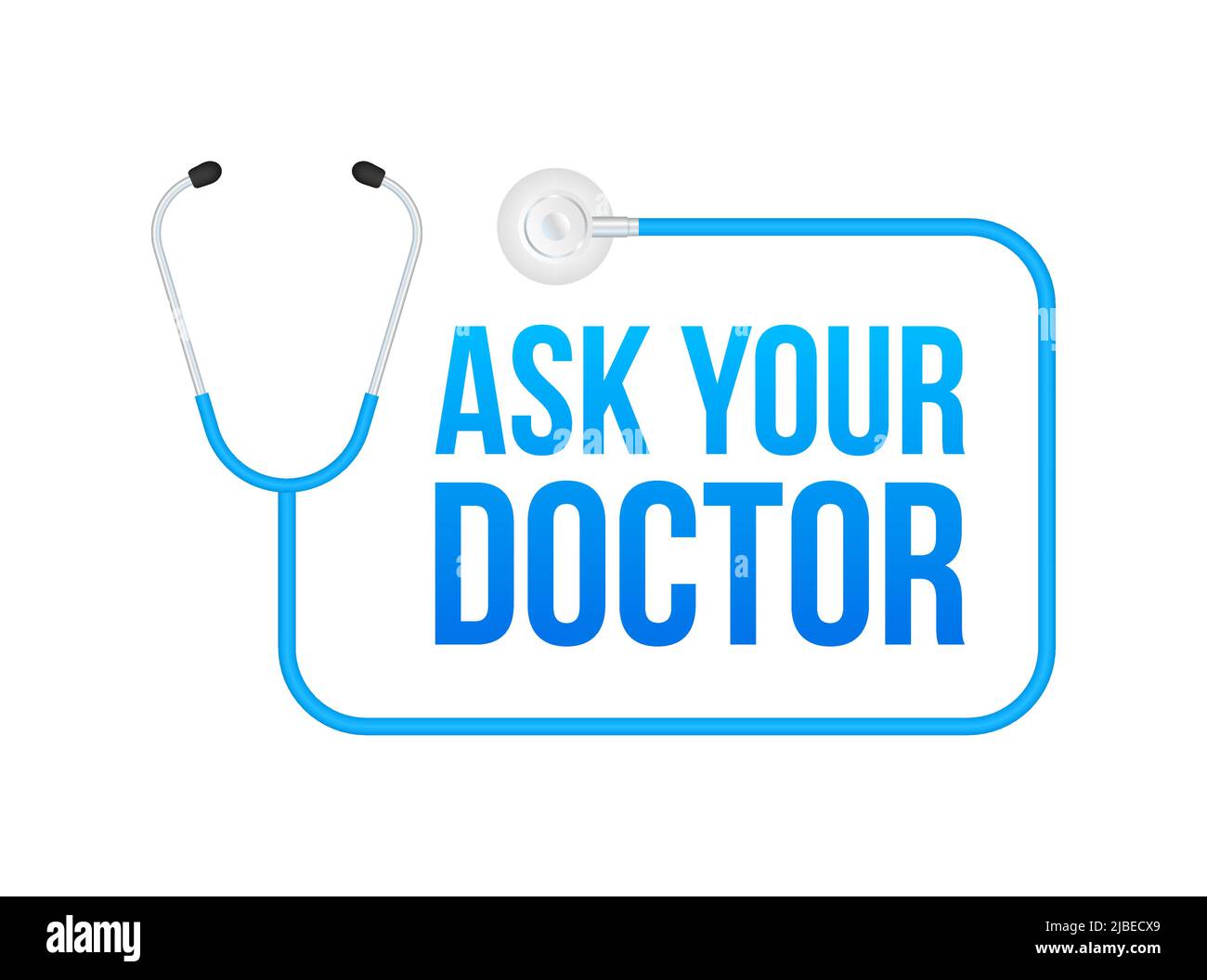 Infographic ASK YOUR DOCTOR for medical design. Medical infographic ...