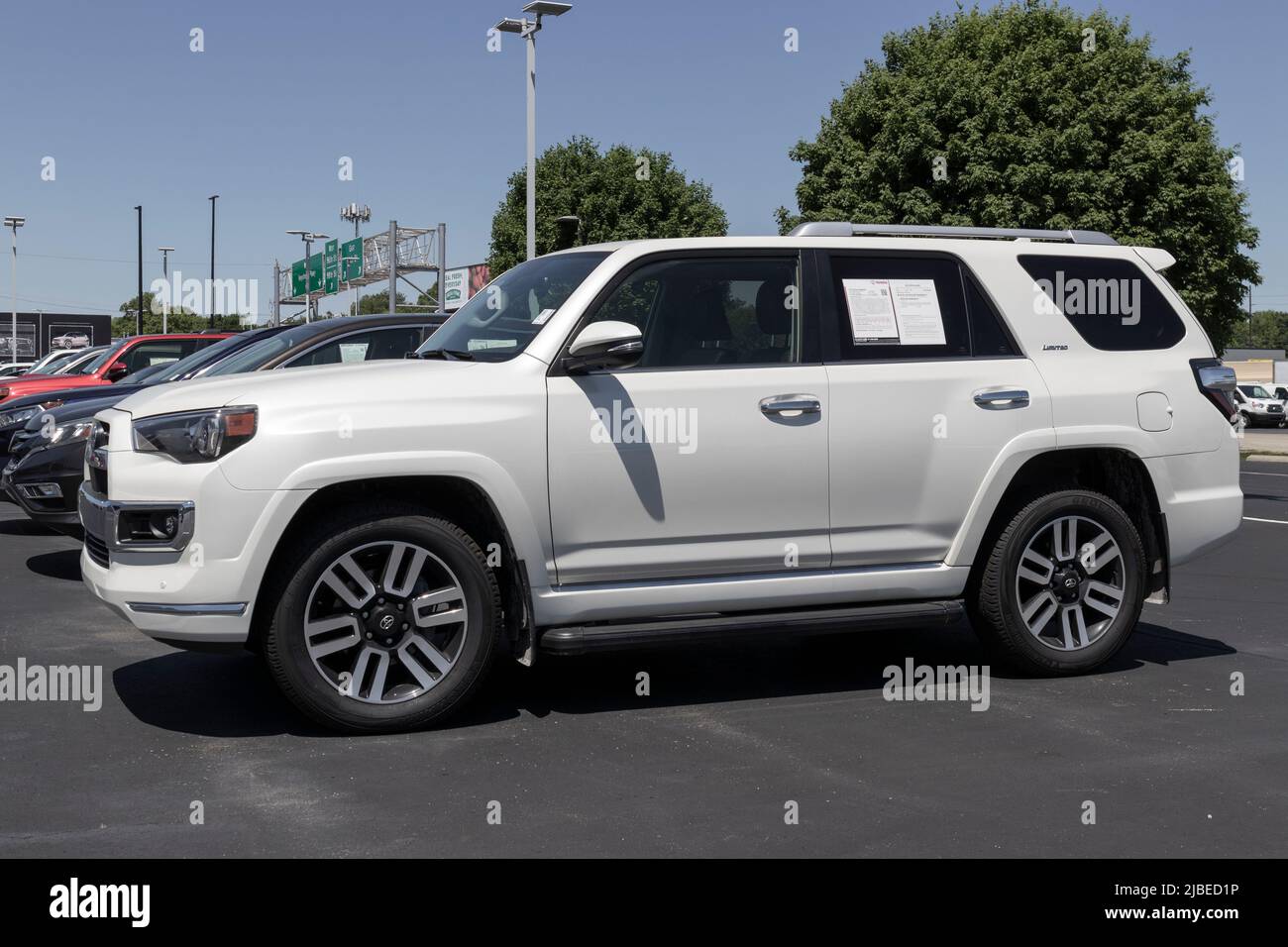 Indianapolis - Circa June 2022: Used Toyota 4Runner display. With ...